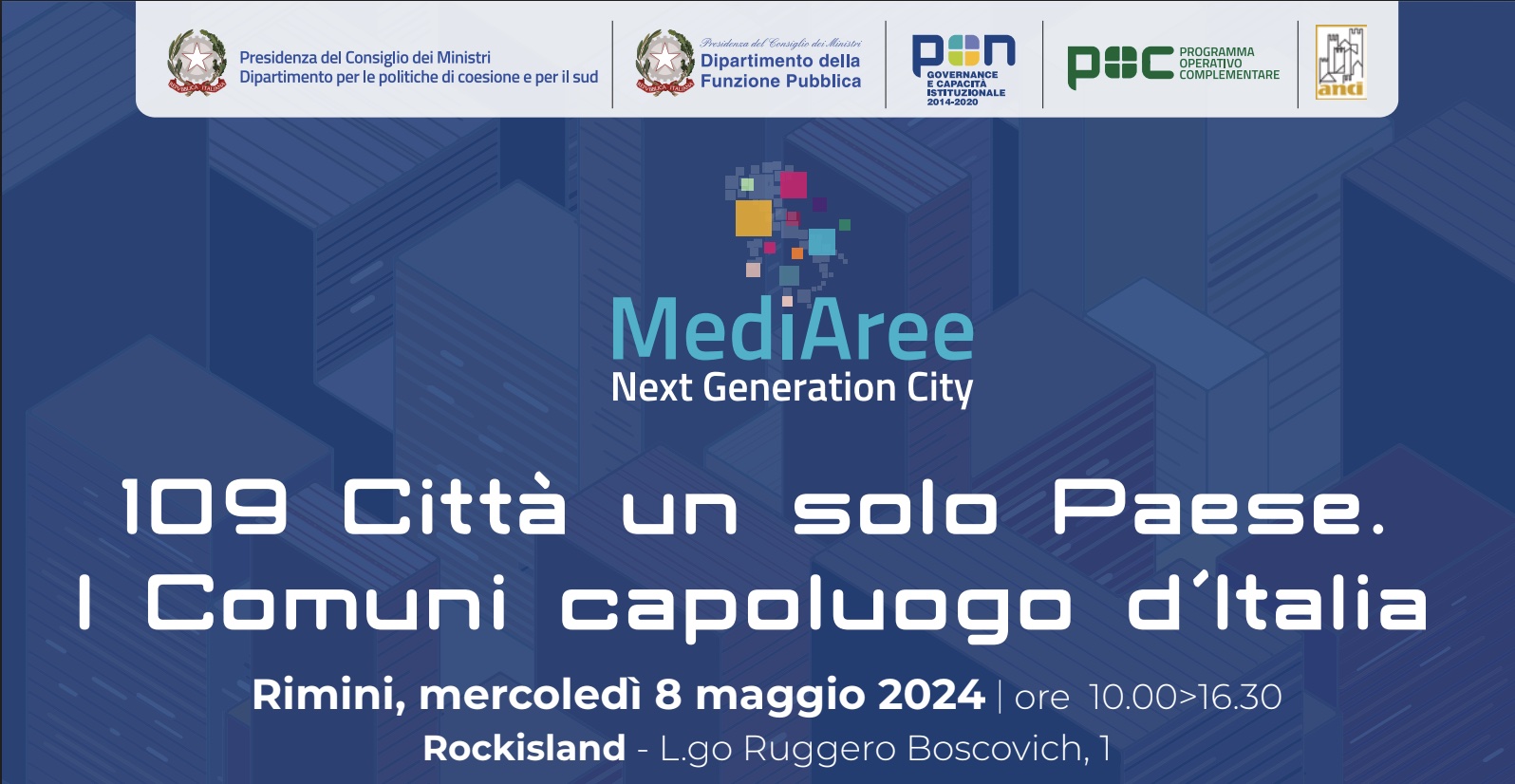 109 Città un solo Paese. I Comuni capoluogo d’Italia - ANCI Emilia-Romagna